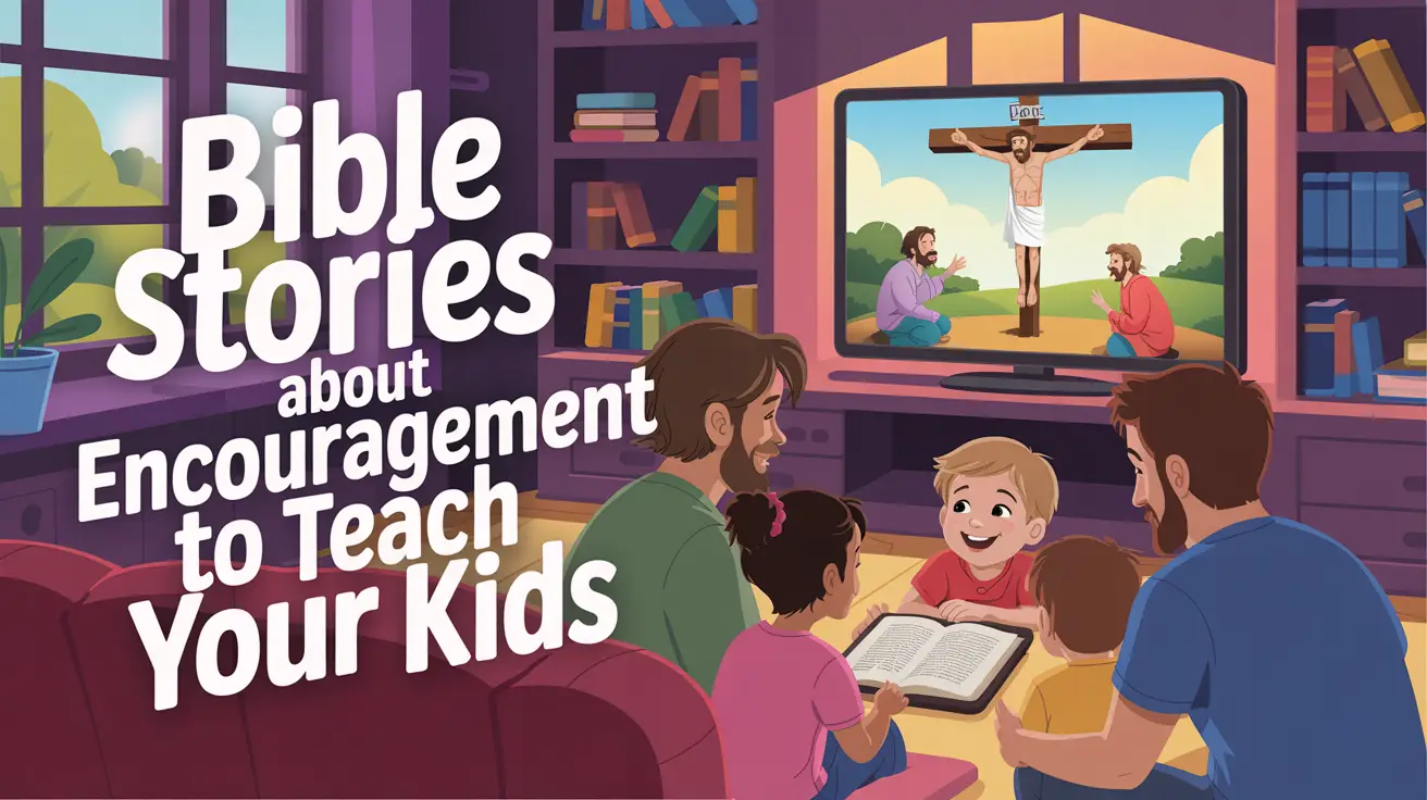 8 Bible Stories About Encouragement To Teach Your Kids - Faithful Parables