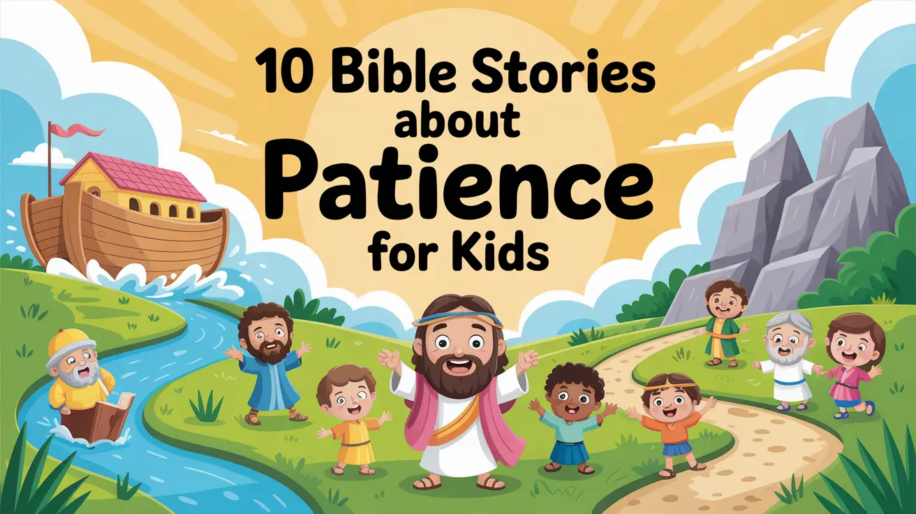 10 Bible Stories About Patience For Kids - Faithful Parables