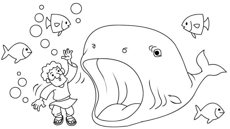 Jonah And The Big Fish Bible Story For Kids - Faithful Parables