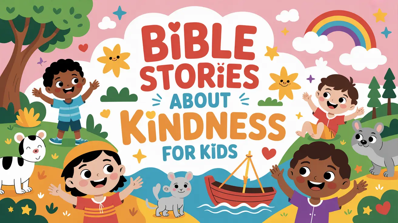 9 Bible Stories About Kindness For Kids - Faithful Parables