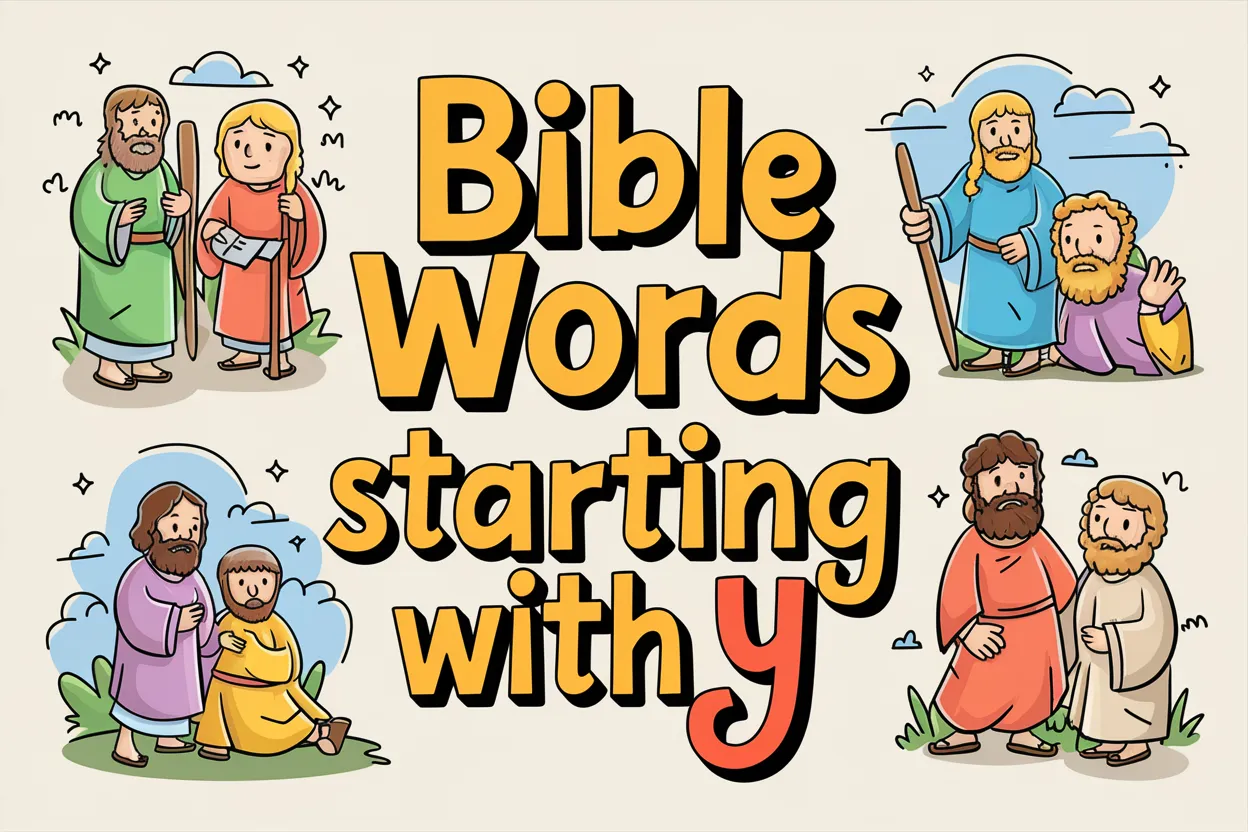 Bible words starting with Y - Faithful Parables