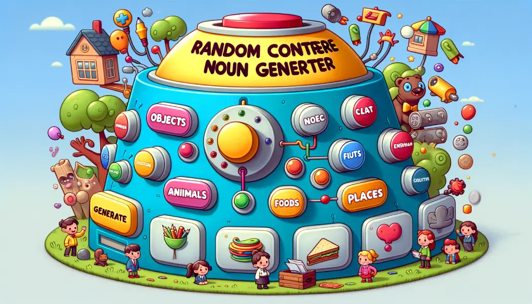 Random Concrete Noun Generator - Faithful Parables