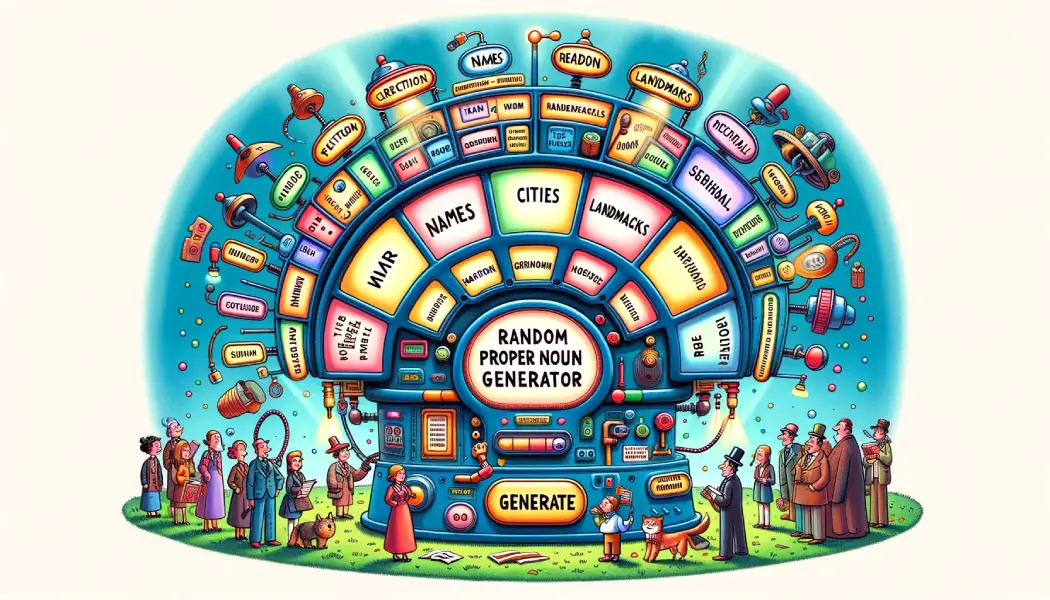 Random Proper Noun Generator - Faithful Parables