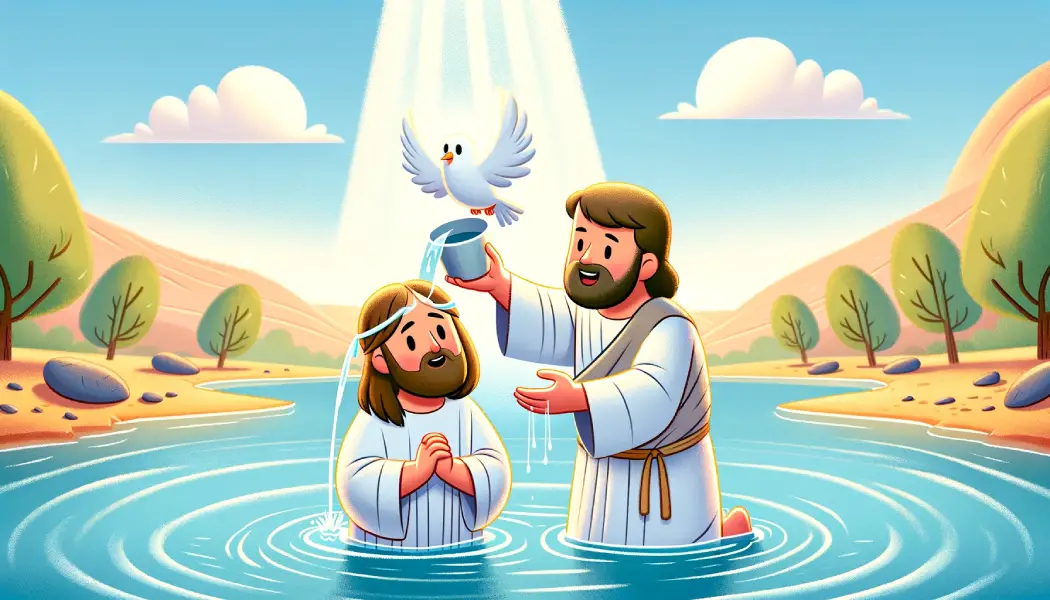 The Baptism of Jesus: A Tale Told for Kids - Faithful Parables