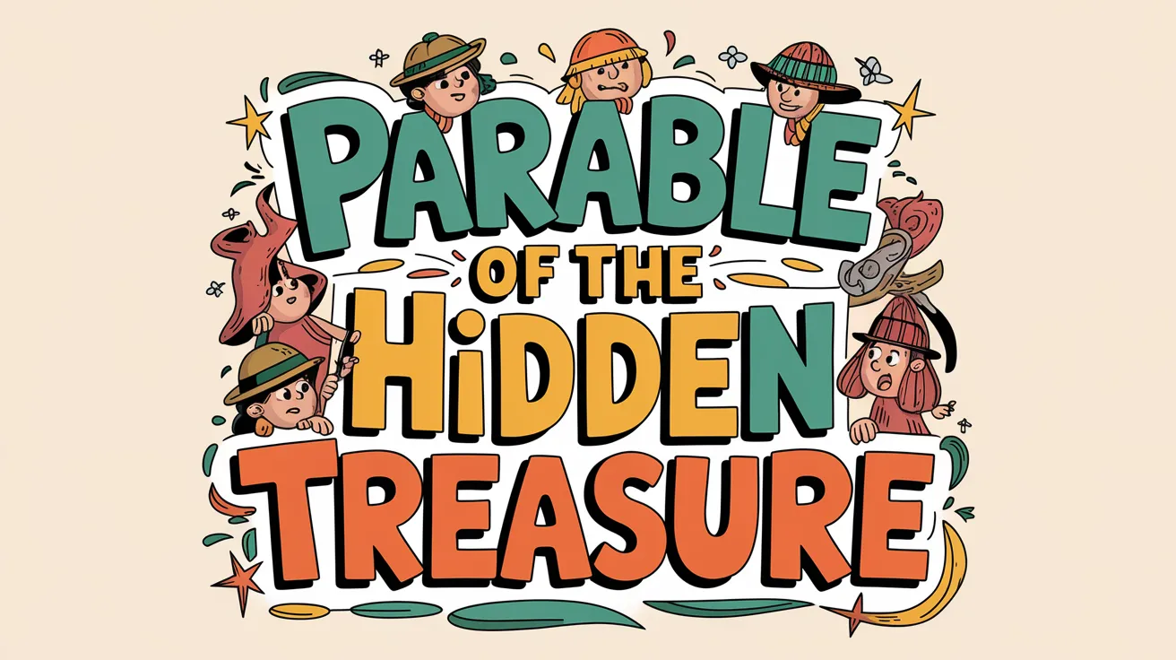 The Parable of the Hidden Treasure for Kids - Faithful Parables