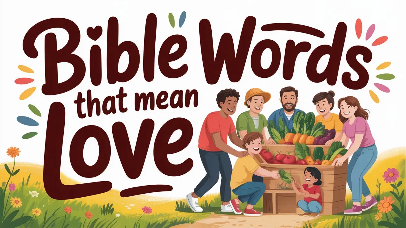Bible Words That Mean Love - Faithful Parables