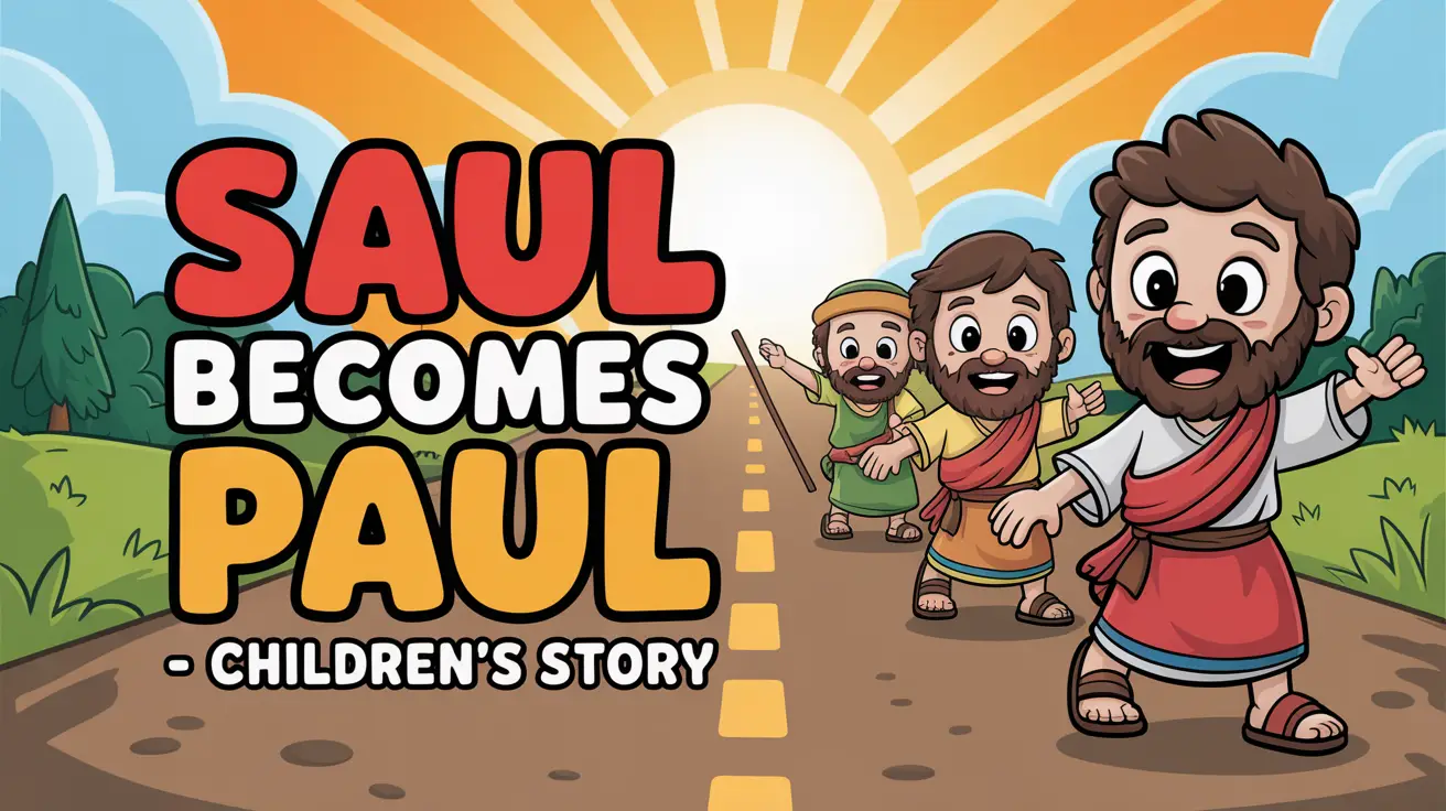 Saul Becomes Paul - Children's Story - Faithful Parables