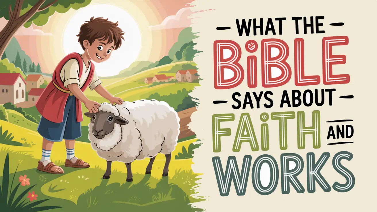 What the Bible says about Faith and Works - Faithful Parables